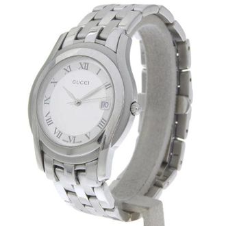 Gucci Montre G-Class en acier inoxydable doccasion - Homme - Pre-owned - Gris - Taille: ONE Size