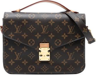 Louis Vuitton Hobo Bags - Monogram Pochette Metis - Gr. unisize - in Braun - f&uuml;r Damen
