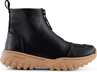 Woden Femme Hazel Leather Bottes Tendance, Noir (020), 38 EU