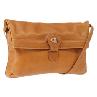 Celine Sac bandouli&egrave;re vintage en cuir Pre-owned - Femme - Pre-owned - Brun - Taille: ONE Size