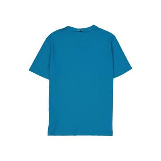 Herno Mens Blue Cotton T-Shirt