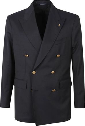 Tagliatore Newyork Blazer - - Jackets - Herren - Blau - L