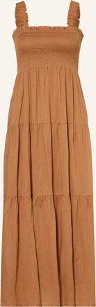Lollys Laundry Lollys Laundry Kleid Nudall Mit R&uuml;schen braun