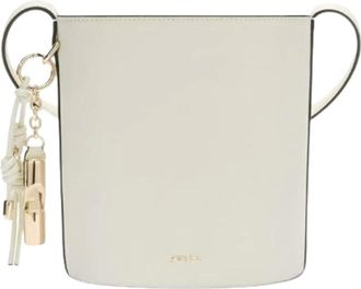 Furla Femme, Sacs, Beige, Taille: ONE Size Sac bandouli&egrave;re