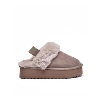 Colors Of California Femme, Chaussures, Beige, Taille: 41 EU Mules en su&egrave;de