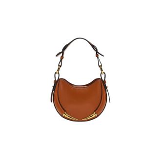 Roberto Cavalli Sac port&eacute; &eacute;paule Crescent - Femme - Sacs - Brun - Taille: ONE Size