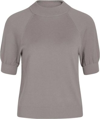 Bruuns Bazaar Femme, Pulls, Gris, Taille: 42 FR Pull Col Roulé