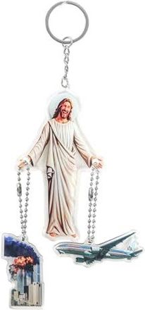 Generico Porte-clés drôles - Nouveauté portable en acrylique, porte-clés très amusants pour sac adulte, pour amis, famille, collègues, sac à main, anniversaire