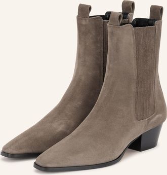 Aeyde Stiefeletten Agata beige