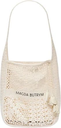 Magda Butrym Femme, Sacs, Beige, Taille: ONE Size Crochet Tote