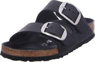 Birkenstock Damen Sandale Arizona Big Buckle geöltes Nubukleder schmal