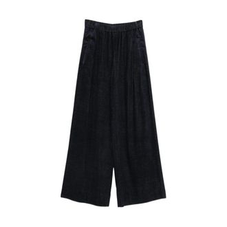 Via Masini 80 Weite Hosen - - Trousers - Damen - Blau - S