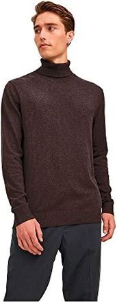 Jack & Jones Jack & Jones Jjeemil Noos Tricot &agrave; col roul&eacute;, Mulch, S