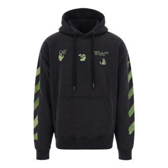 Off-white Homme, Sweatshirts et sweats &agrave; capuche, Noir, Taille: S Sweat &agrave; capuche