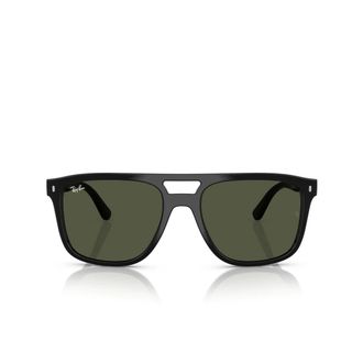 Ray-Ban unisex, Accessoires, Noir, Taille: 58 MM Lunettes de Soleil Noires Classiques Mod&egrave;le 2213