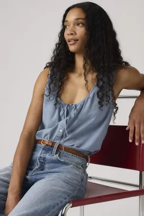 Levi's Luella Bluse - Damen - Blau / Blau