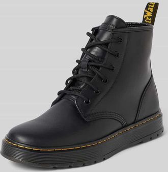 Dr. Martens Boots aus echtem Leder mit Label-Patch Modell Brookline Chukka