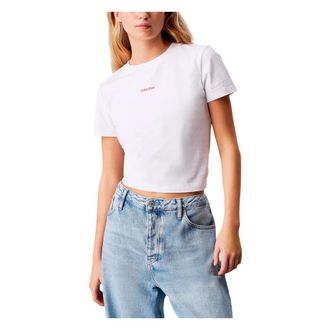 Calvin Klein Jeans Damen, Oberteile, Wei&szlig;, XSGr&ouml;&szlig;e