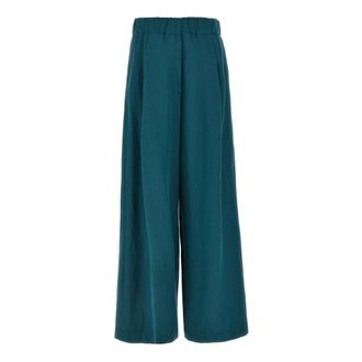 Dries Van Noten Pila Wollmischung Hose - - Trousers - Damen - Gr&uuml;n - XS