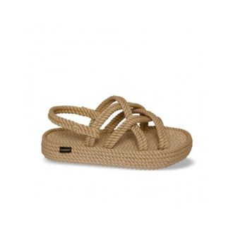Bohonomad Bohonomad, Femme, Chaussures, Beige, Taille: 37 EU Bodrum Platform Rope Sandal