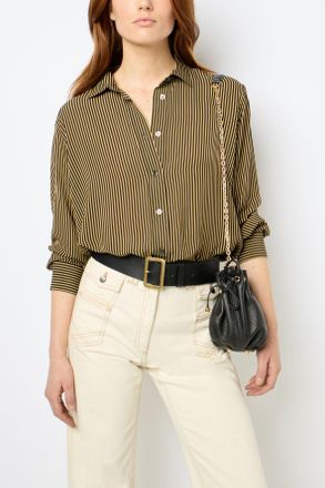 Gerard Darel Chemise fluide &agrave; rayures - CLYDE - Beige