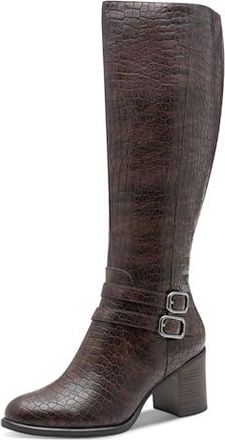 Marco Tozzi Marco Tozzi Bottines tendance pour femme - Structure café - Taille 39 EU, Cafe Structure, 39 EU