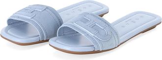 Hogan Low-Top Sneaker - Sandalen aus Veloursleder - Gr. 36 (EU) - in Blau - f&uuml;r Damen