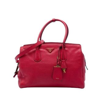 Prada Pre-owned Vintage Satchel - Femme - Pre-owned - Rouge - Taille: ONE Size