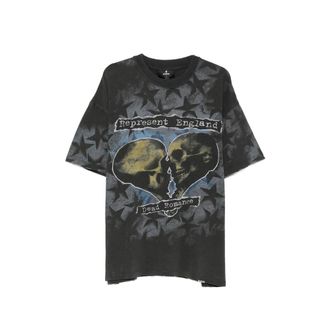 Represent Romance Graphic-print Star-pattern Cotton T-shirt