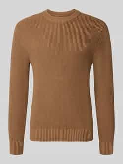 Mc Neal Regular Fit Strickpullover aus reiner Baumwolle