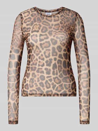 Noisy May Longsleeve im semitransparenten Design Modell JUDITH
