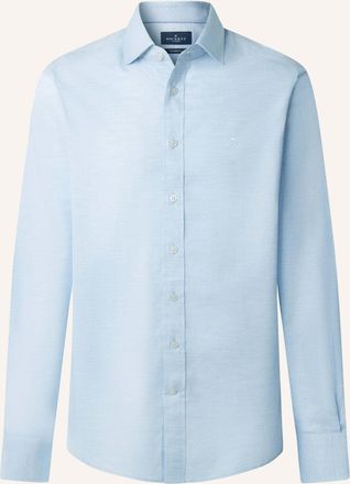 Hackett Freizeithemd Hbone Multi blau