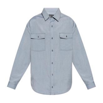 Giorgio Armani Herren, Shirts, Blau, 2XLGröße