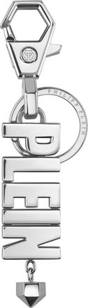 Philipp Plein Schl&uuml;ssel- & Taschenanh&auml;nger - Keychain Pp - Gr. unisize - in Silber - f&uuml;r Damen
