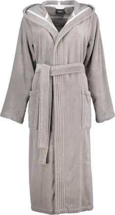 CawÖ Home Bademäntel Damen Kapuze Sauna Time 832 stein - 70 XS