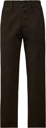 C.P. Company C.p. Company, Homme, Pantalons, Noir, Taille: M Pantalon Chino Regular en Gabardine de Coton