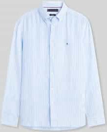 Tommy Hilfiger Regular Fit Freizeithemd aus reinem Leinen