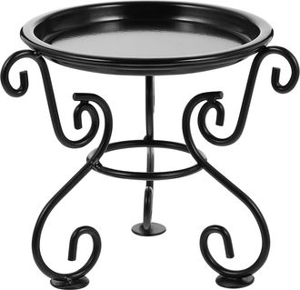 Angoily Metall Anlage Stehen Blumentopf Angehoben Halter Eisen Kunst Dreieck Unterst&uuml;tzung Pflanzer Angehoben Halter Moderne Pflanzer Container Indoor Outdoor