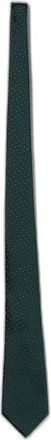 Ermenegildo Zegna Cravate en soie &agrave; imprim&eacute; floral - Homme - Accessoires - Vert - Taille: ONE Size