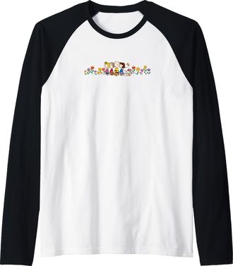 Peanuts Freunde: Flower Walk Raglan