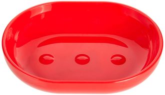 MSV Seifenschale, rot, Einzigartige