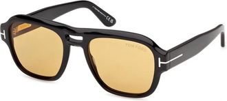 Tom Ford Lunettes de soleil Mason-02 - Homme - Accessoires - Noir - Taille: 54 MM