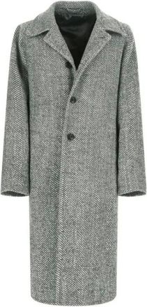 L.B.M. 1911 L.b.m. 1911, Homme, Manteaux, Gris, Taille: S Manteau crois&eacute; non trait&eacute;