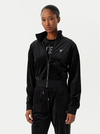 Guess Sweatshirt V3BQ22 K0232 Schwarz Regular Fit