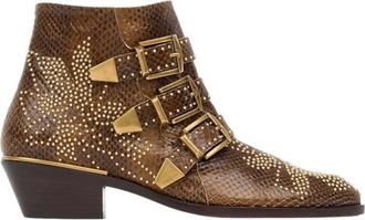 Chlo&eacute; Femme, Chaussures, Brun, Taille: 38 1/2 EU Bottines Susanna