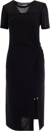 Patrizia Pepe Femme, Robes, Noir, Taille: 42 FR Midi Dress