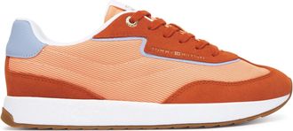 Tommy Hilfiger Sneakers Tommy Hilfiger Th Retro Runner Mix FW0FW09410 Orange