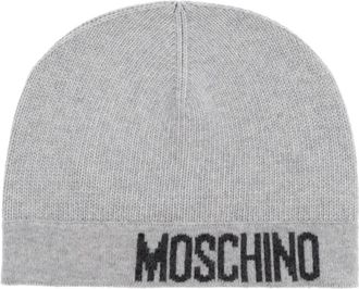 Moschino unisex, Accessoires, Gris, Taille: ONE Size casquette avec logo
