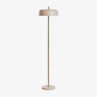 Sklum Sklum - Lampadaire en m&eacute;tal Gorana Beige nude