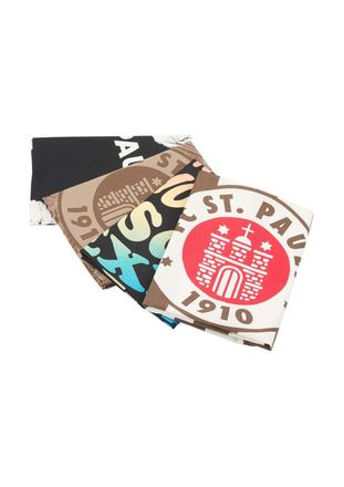 FC St. Pauli Geschirrhandtücher 4er Set bunt